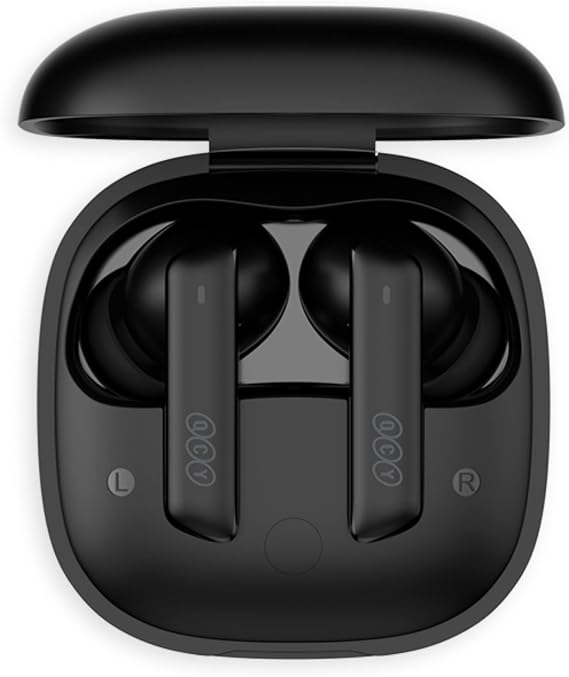 QCY HT05 |True Wireless Earbuds| 6-Mic Design ANC + ENC | Playback Up ...