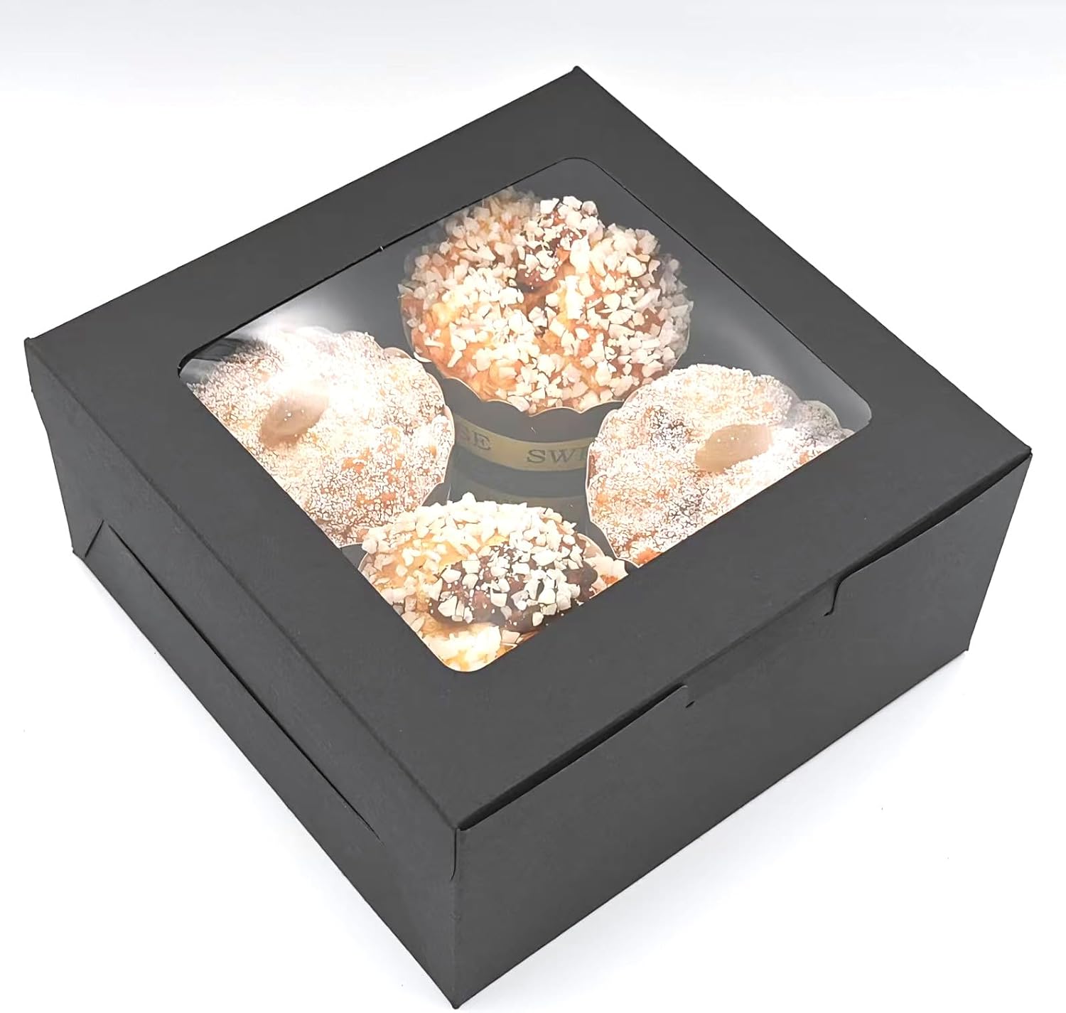 Amazon.com: MonYouGe 30-Set Cupcake Boxes Bulk with Clear Display ...
