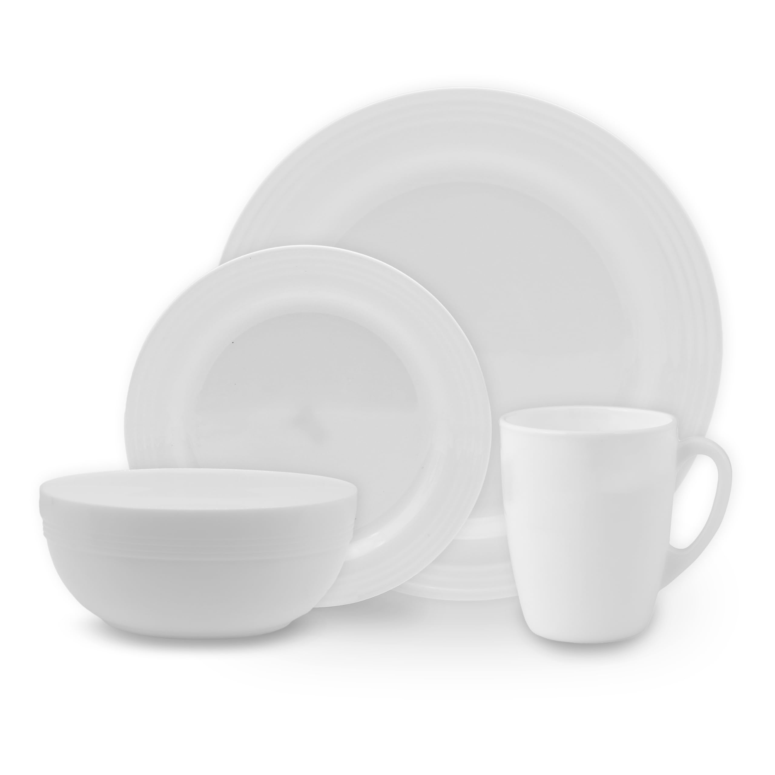 Victoria Home Gifts 16-Piece dinnerware,Plate Set, dinnerware Set for 4 ...