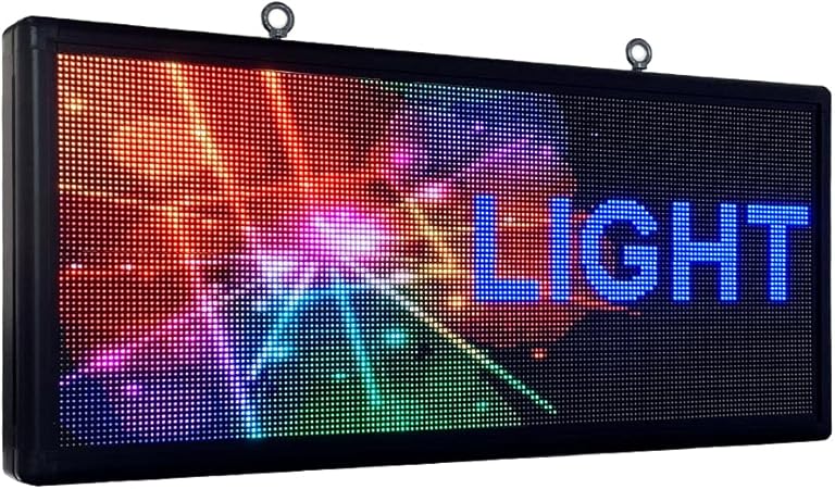 Amazon.com : generic P6 led sign 40 Inch x 18 Inch outdoor full color ...