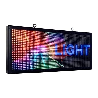 generic P6 led sign 40 Inch x 18 Inch outdoor full color with high ...