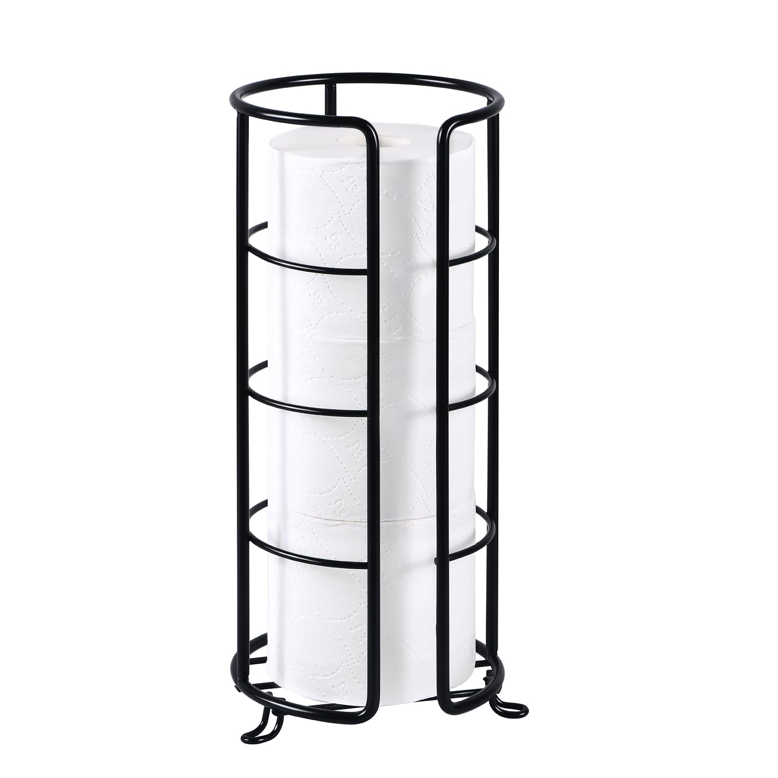 Toilet Paper Holder, Storage for 3 Rolls of Toilet Paper Stand ...