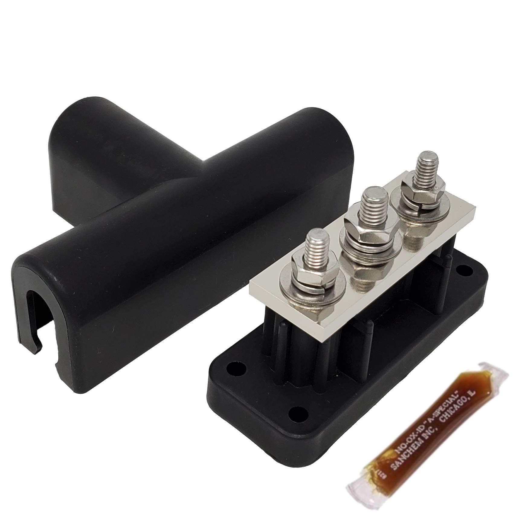 Buy Bay Marine Supply Busbar – Hi-Amp 3-Post 5/16" and 3/8" Power ...