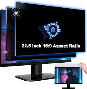 Amazon.com: YAKAI【2-PACK Computer Privacy Screen Filter 21.5 Inch for ...