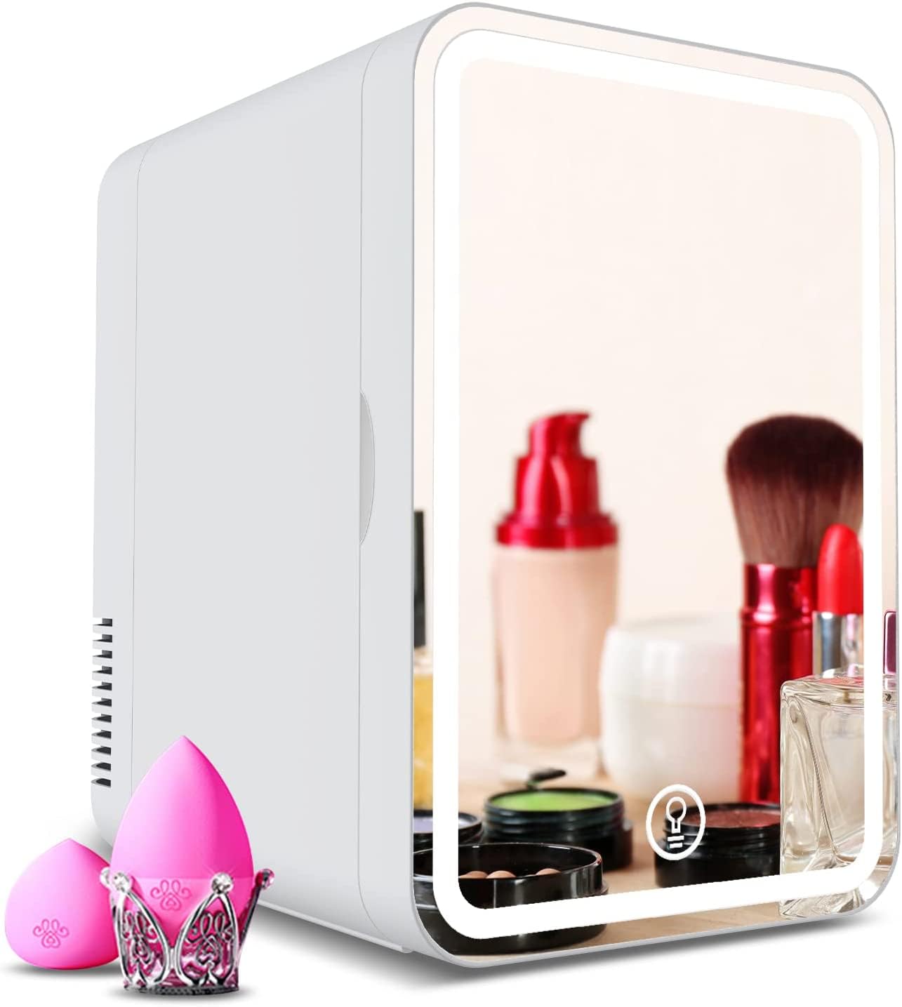 Cobuy Portable Personal Mini Fridge 8 Liter AC/DC Portable Beauty ...