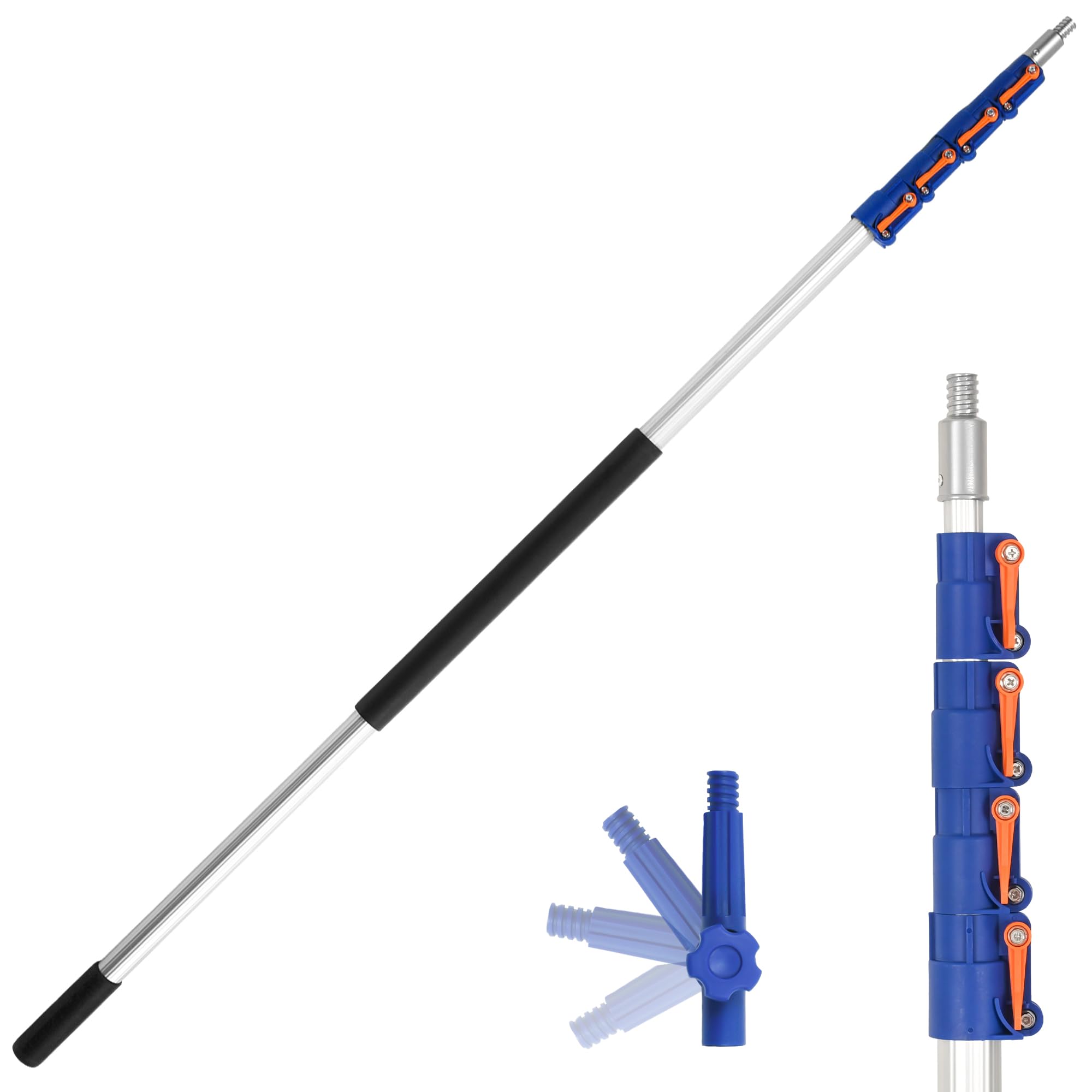Amazon.com: SHINMING 6-24FT Telescoping Extension Pole, Multi-Purpose ...