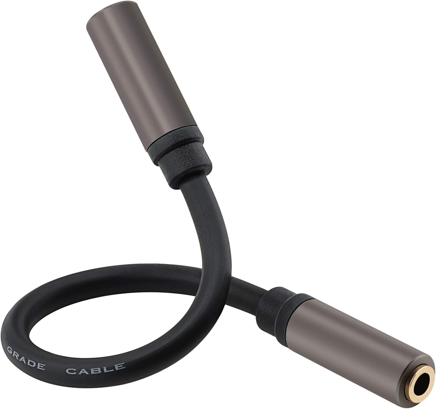 CableCreation 2 Pack 3.5mm Stereo Jack to 3.5mm Female to Female Audio ...