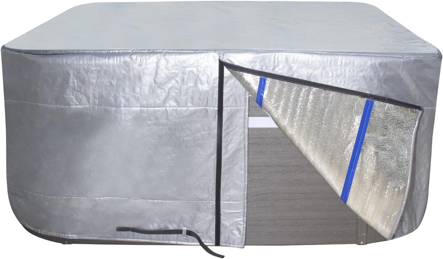 Amazon.com : Bestway SaluSpa EnergySense Thermal Square Hot Tub Cover ...