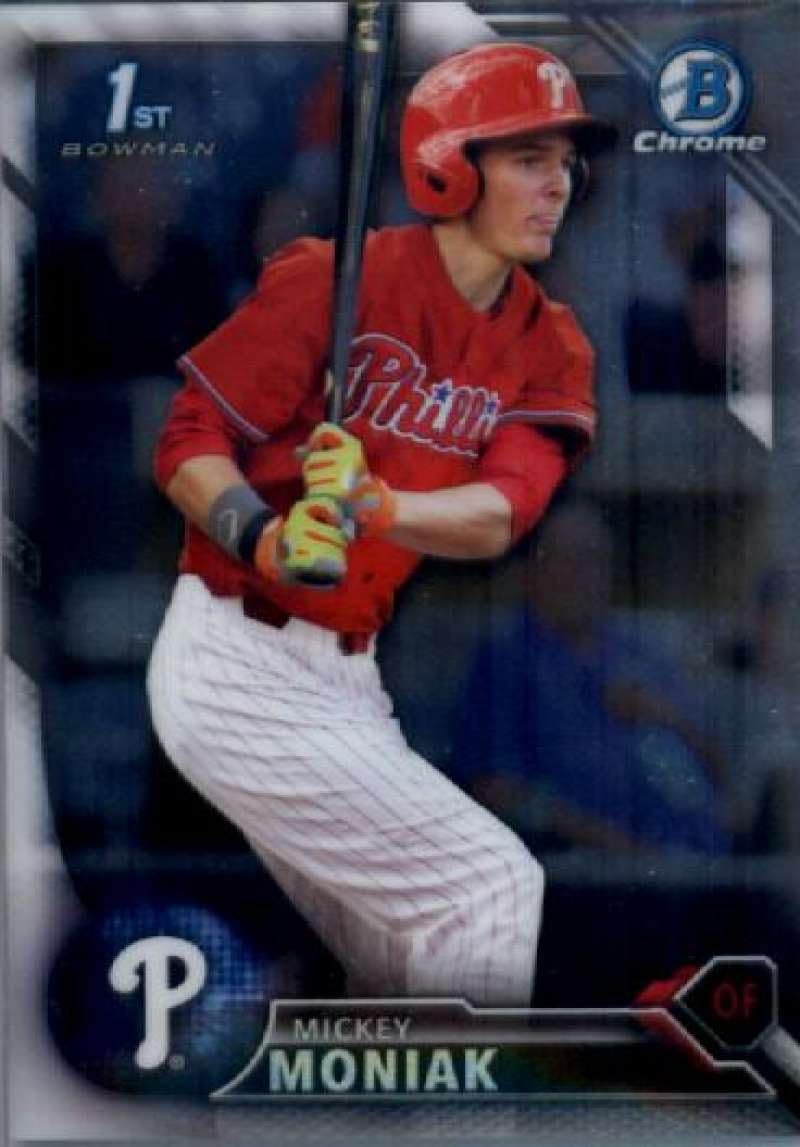 Amazon.com: 2016 Bowman Draft Chrome #BDC-1 Mickey Moniak Philadelphia ...