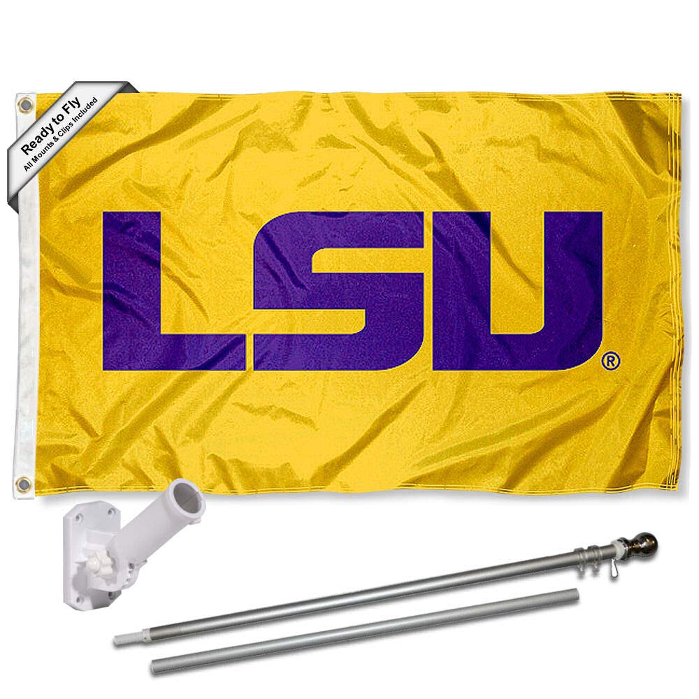 Amazon.com : College Flags & Banners Co. Louisiana State LSU Tigers ...