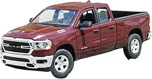 Amazon.com: XAGOJKON Miniature Replica Car Model 1:24 for Dodge RAM ...
