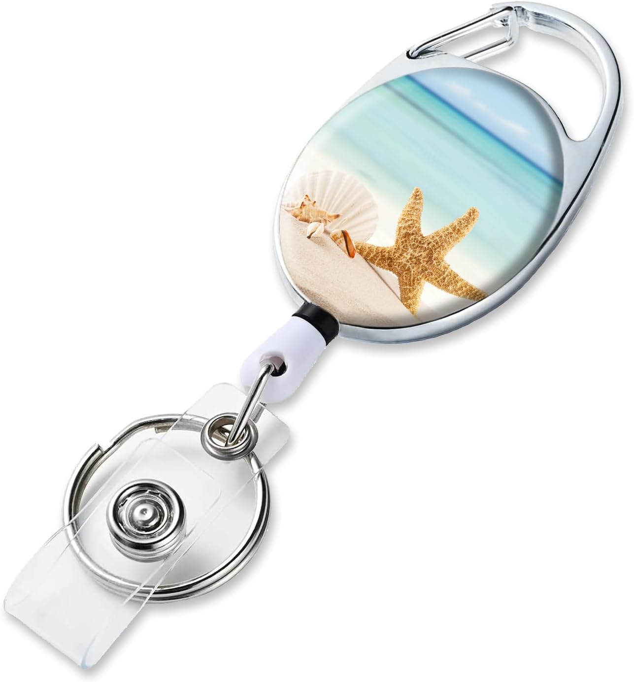 Amazon.com : Badge Reel Retractable Badge Holder with Retractable ...
