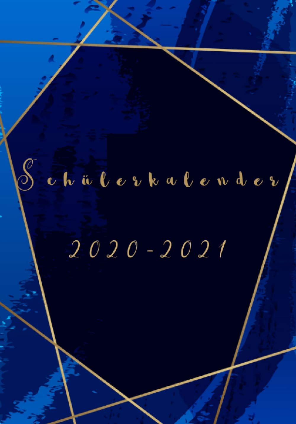 Amazon.com: Schülerkalender 2020-2021: Hausaufgabenheft mit datum Blau ...