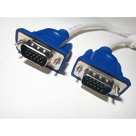 15 Pin Male VGA Cable For PC, Laptop,Monitor, LCD/LED TV, Projector 5 ...