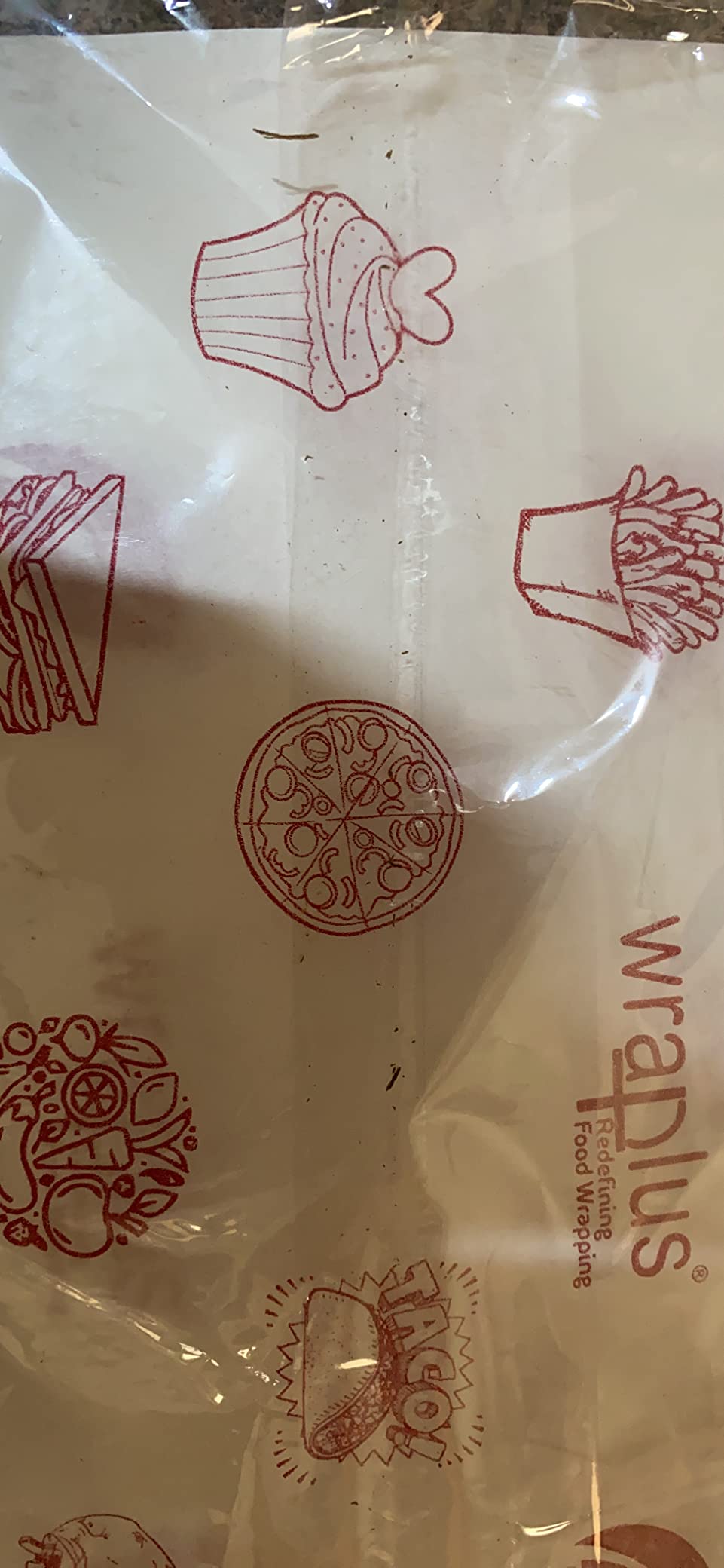 WRAPLUS REDEFINING Food Wrapping Premimum Multi-Purpose Food Wrapping Paper Sheets (11x12 Inches ...