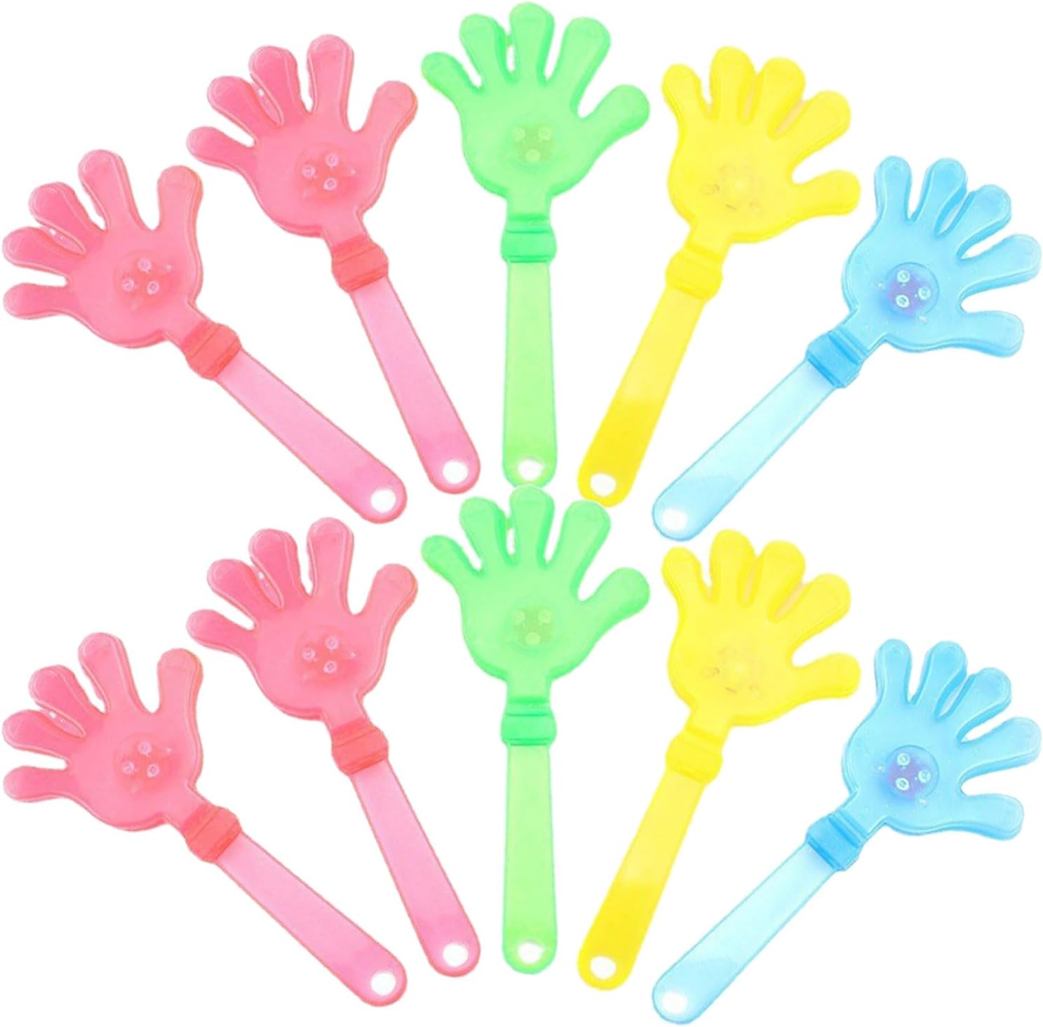 Amazon.com: Pack Of 10 Light Up Hand Clappers For Parties And Music ...