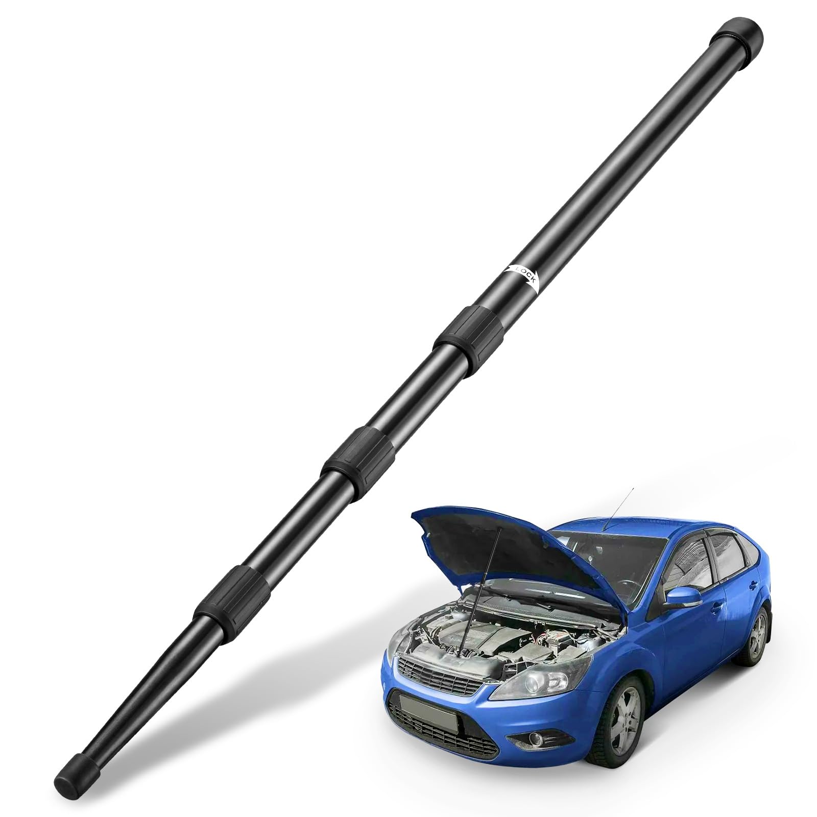 Snapklik.com : ARANA Adjustment Telescoping Engine Hood Prop Rod