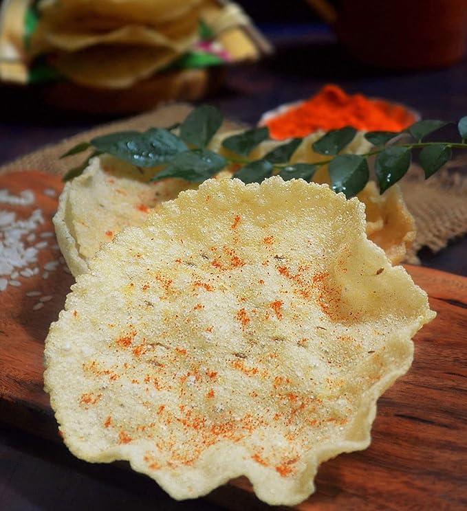 Ahuja Mart Rice Papad Fresh Khichiya Papad | Ready to Fry papad fryums ...