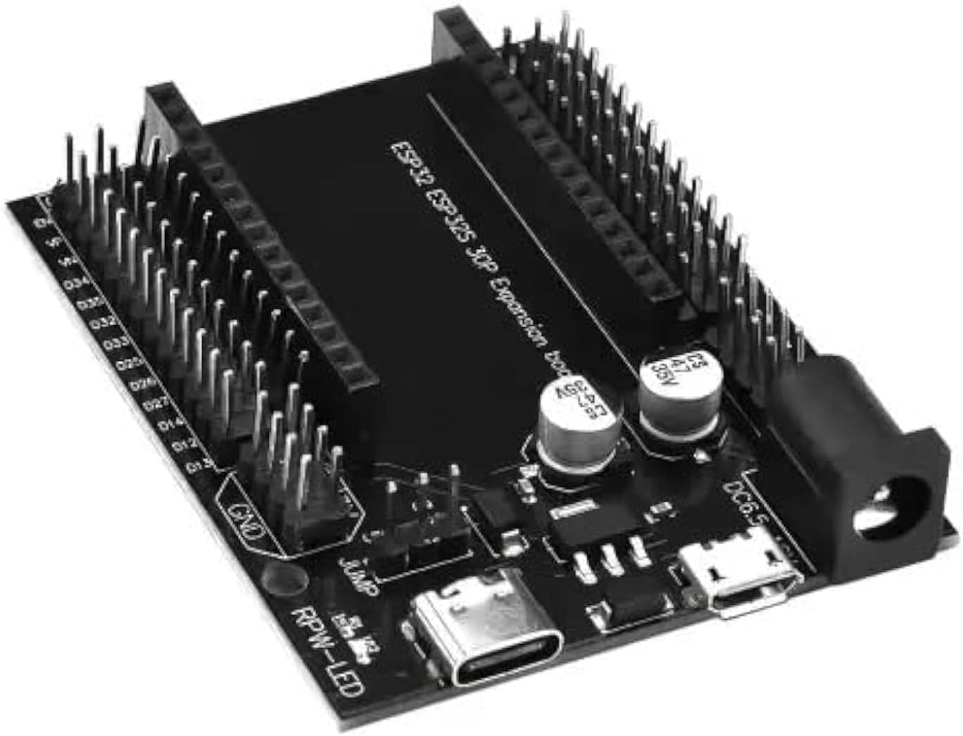 Esp32 Gpio Breakout Board 30 Pins With Type C Usb And Micro Usb Buy Online At Best Price In Egypt