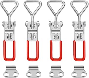 Pack of 4 Tension Latches, Lever Lock Lever Crate Lock Corner Fastening ...