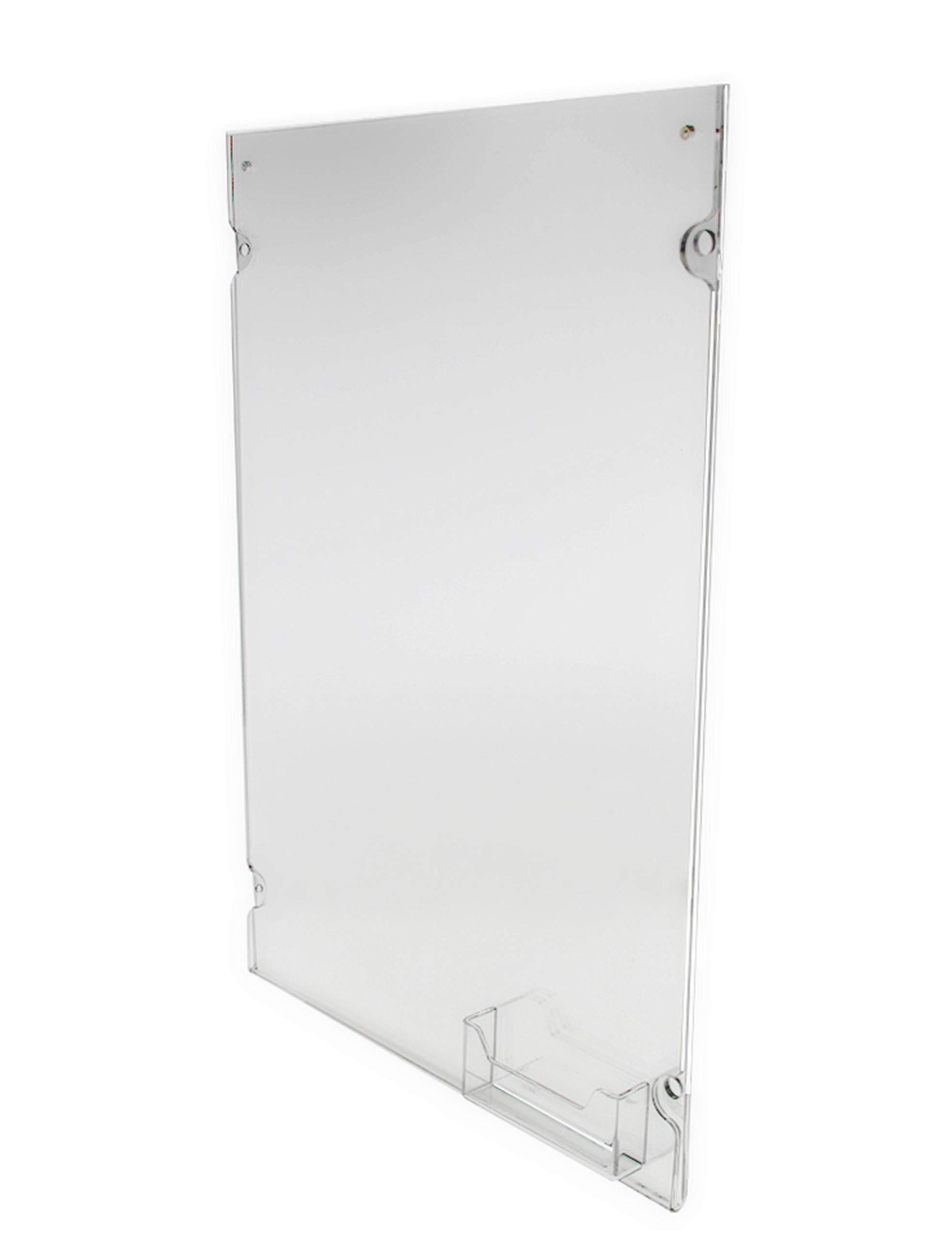 Acrylic Stand Off Wall Mount Sign Frame, 9in X 7in, SKU:, 54% OFF