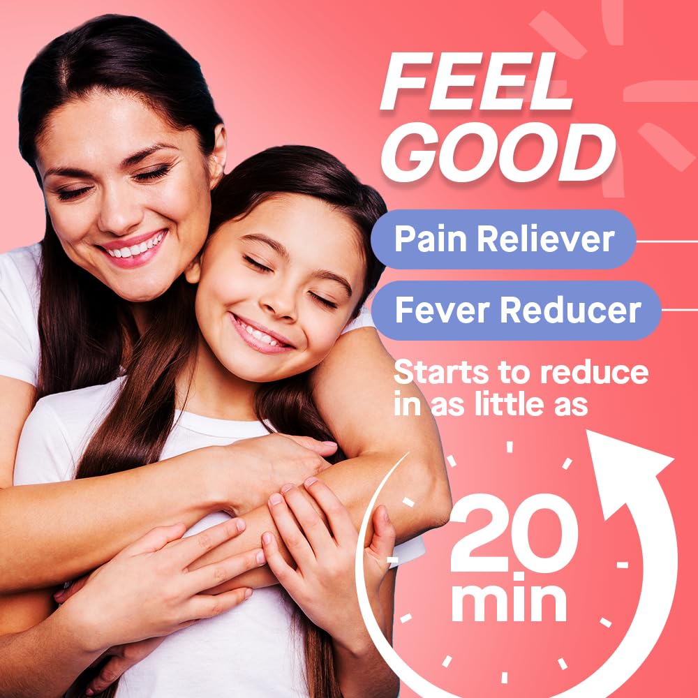 Snapklik.com : Genexa Kids Pain And Fever Reducer Childrens Acetaminophen