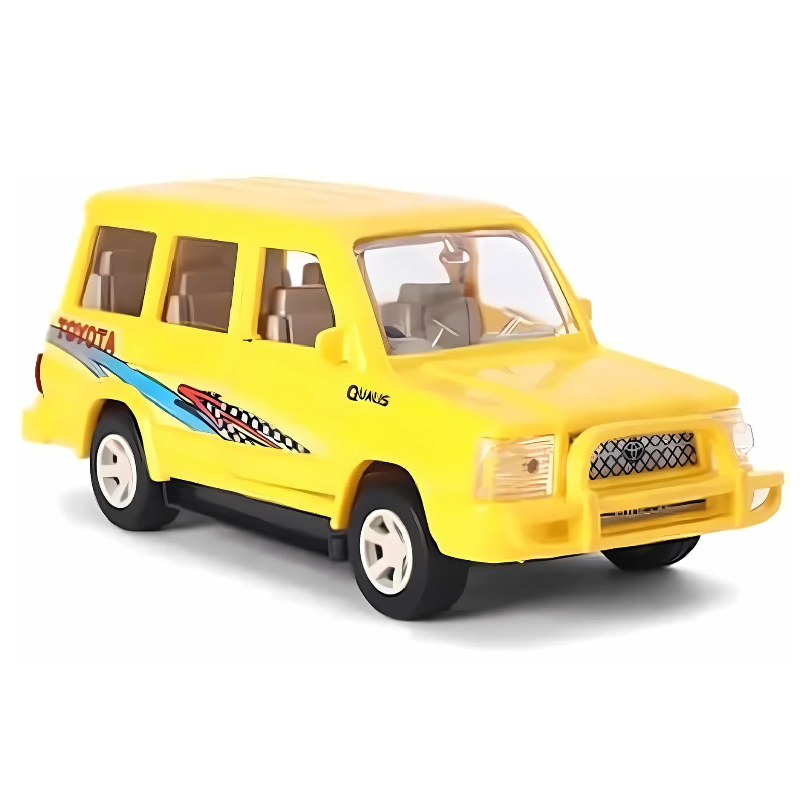 WooZee.. DIE-CAST QUALIS Kids Toy with Pull-Back Action OPENABLE Doors ...