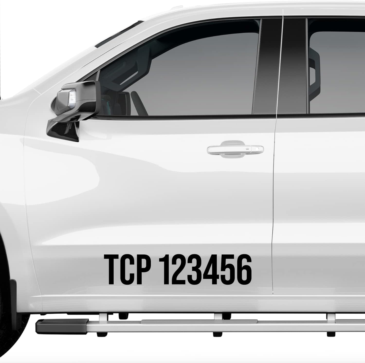 Amazon.com: TCP Number Decal Sticker : Sports & Outdoors