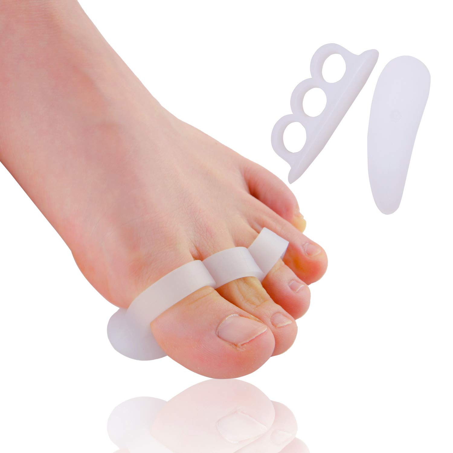 Sumifun Hammer Toe Toe Separators Toe Spacers Toe Stretcher For Dancers ...
