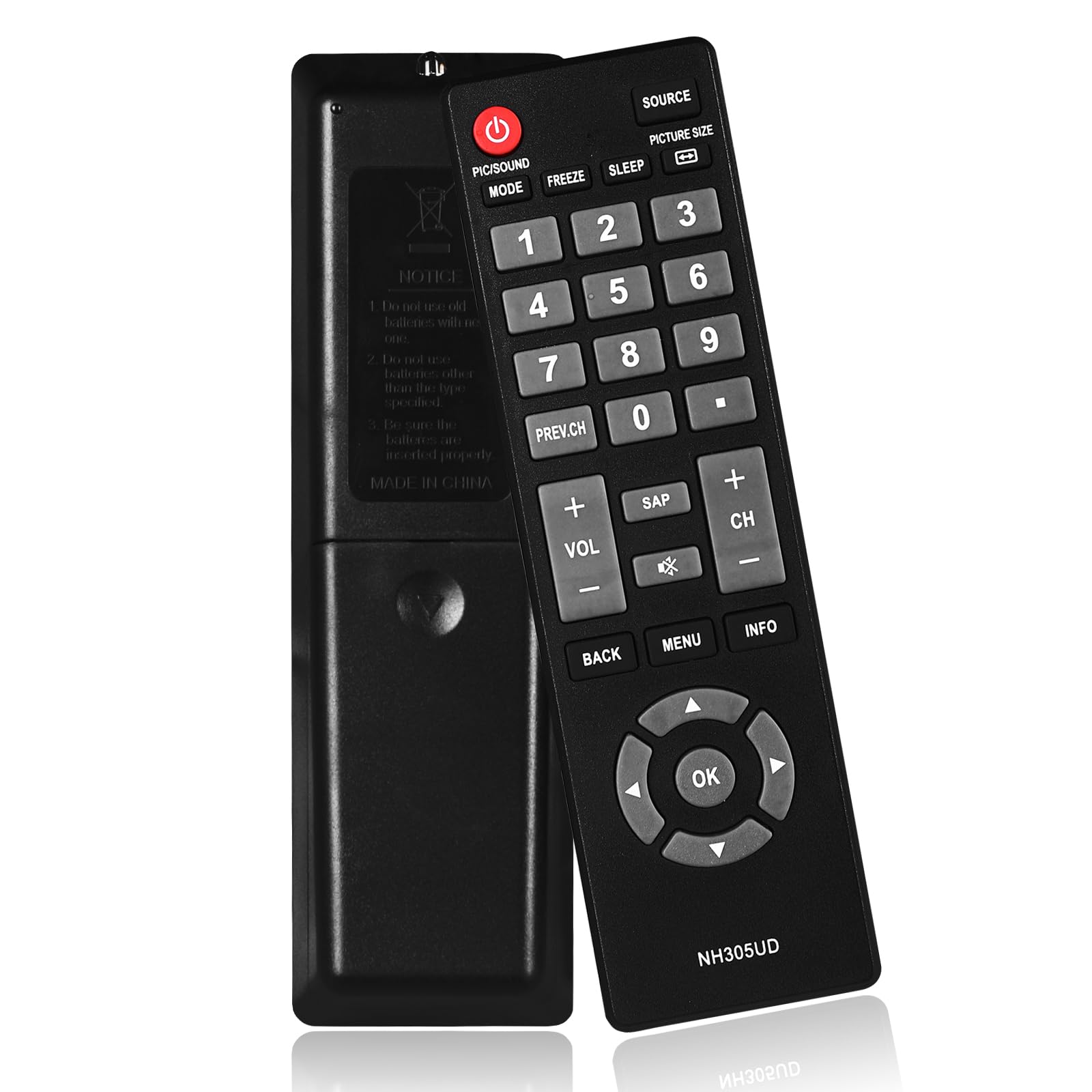 Amazon.com: NH305UD Universal TV Remote Control for All Emerson TVs ...