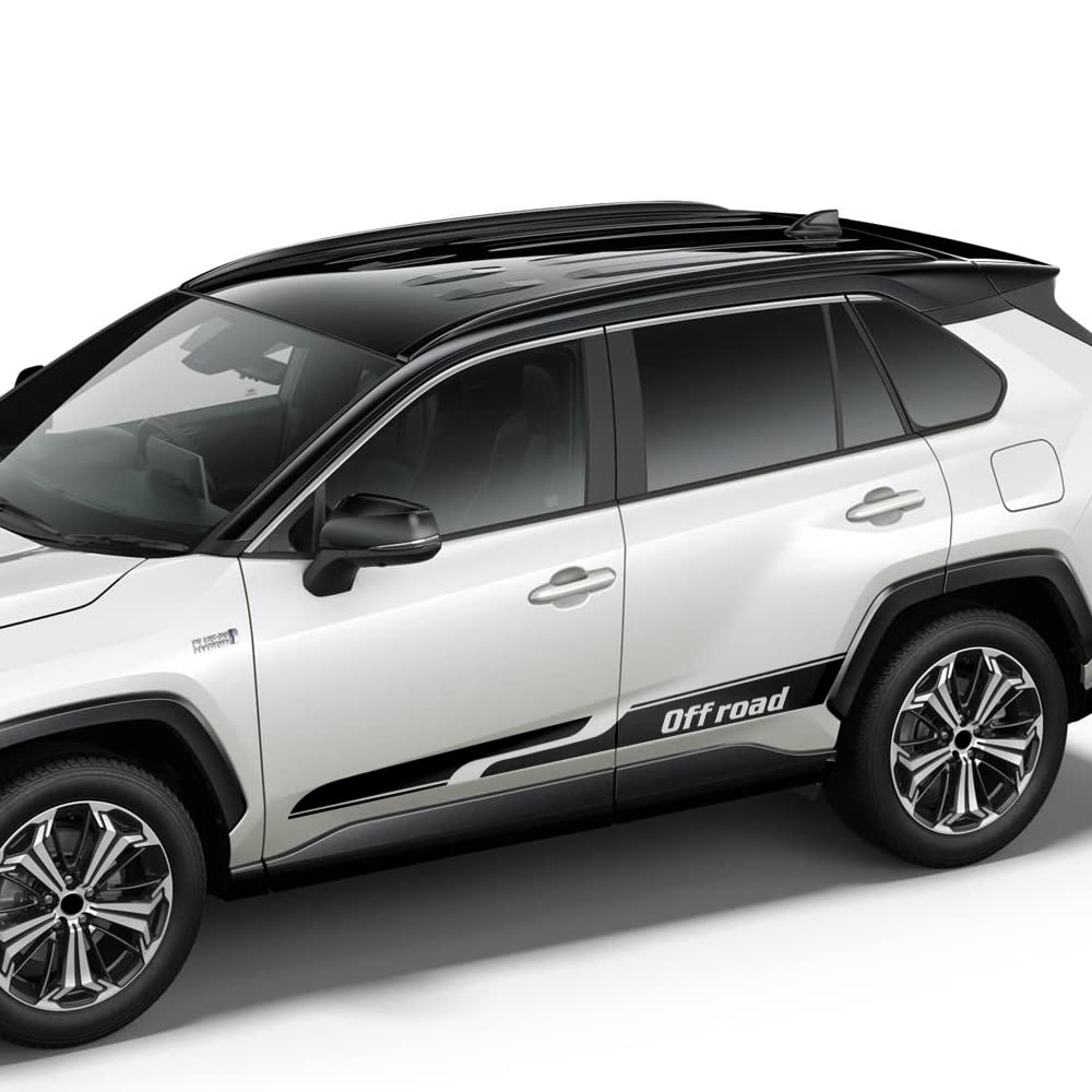 Amazon.com - Car Side Stripes Decal Off Road Sticker Vinyl Compatible ...