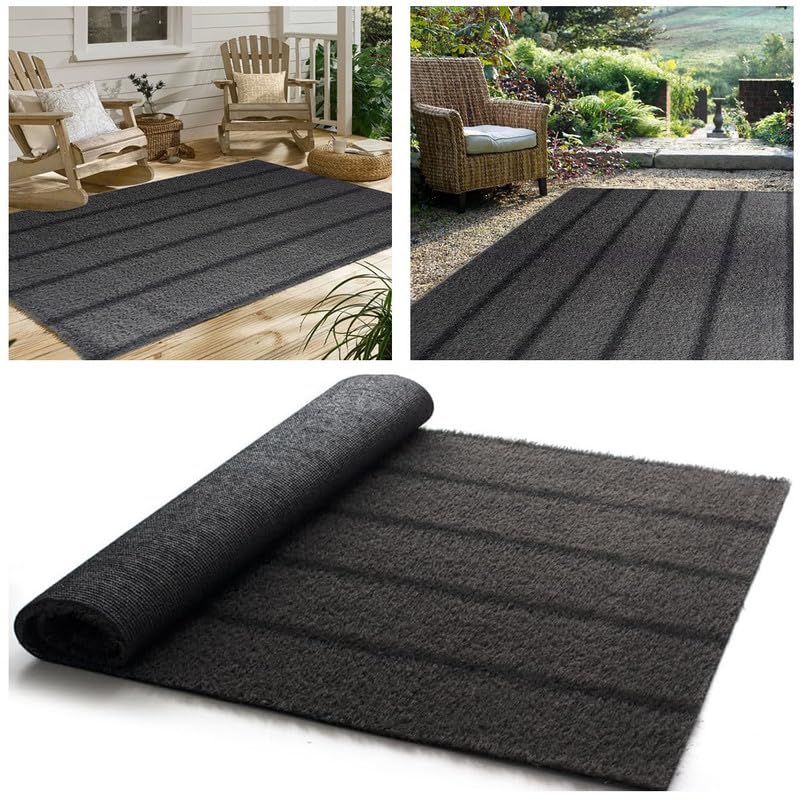 Snapklik.com : Stripe Artificial Turf Grass 5FTX10FT,1 Inch High ...