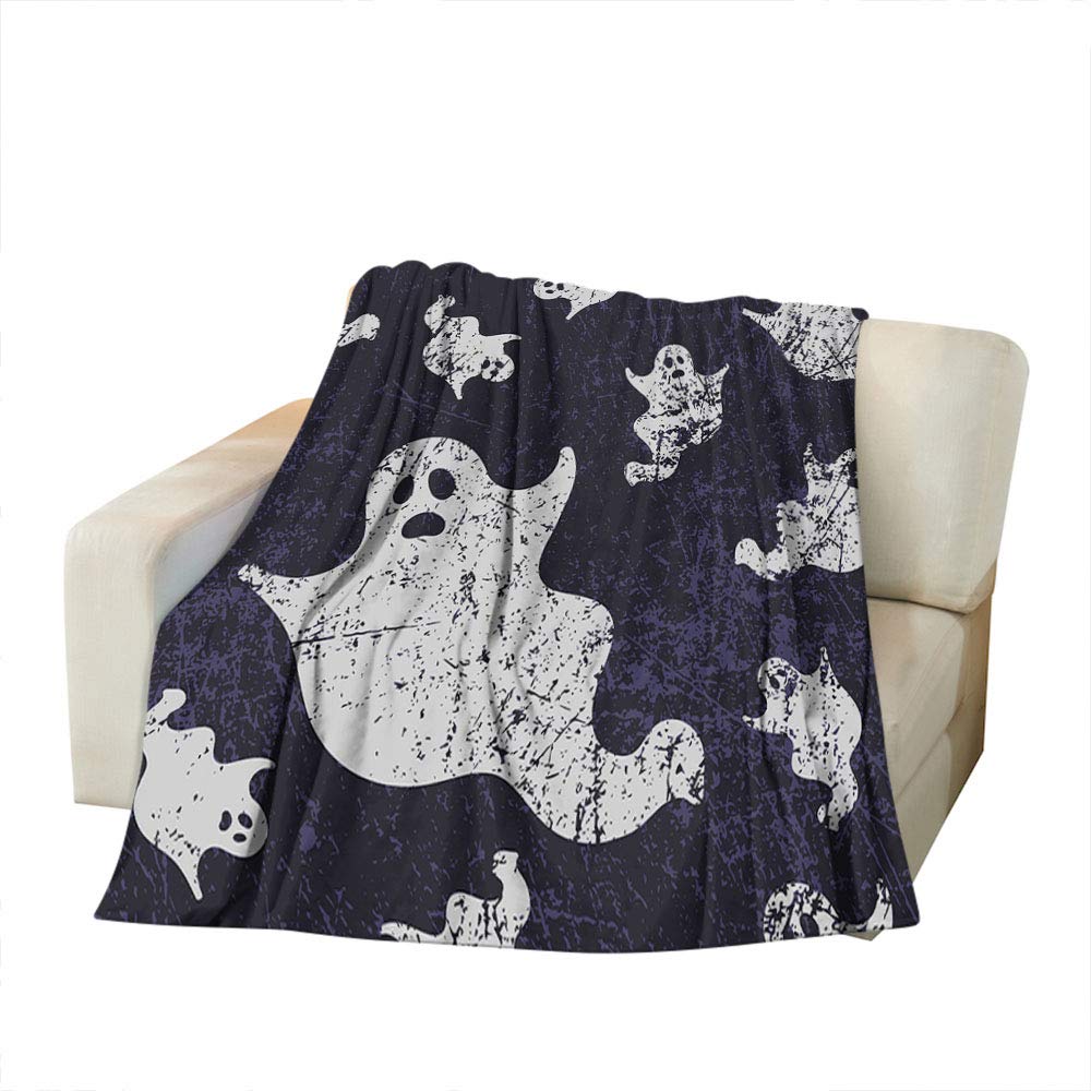 Cute Pink Ghost Blanket Viral Ghost Blanket Throw Soft Cozy Envogue ...