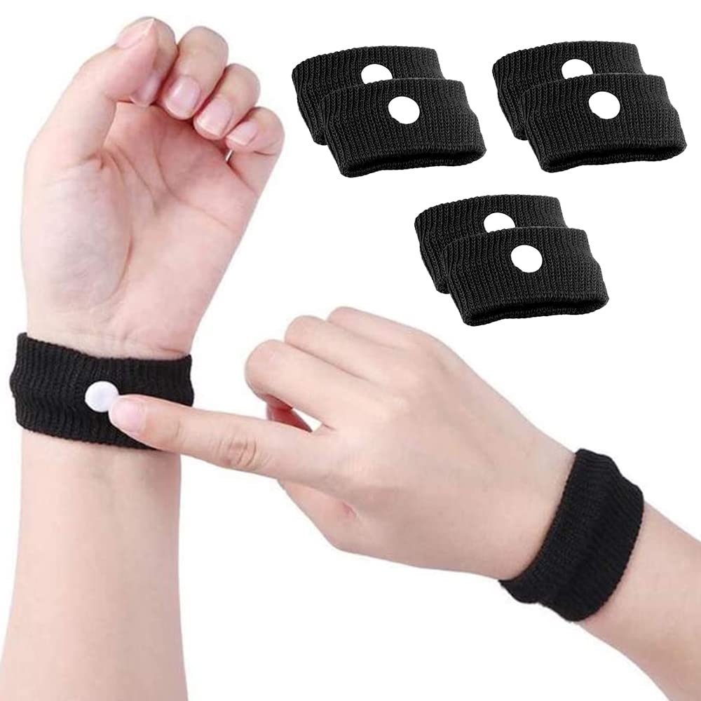 Anti-Sickness Travel Bands - Acupressure Wristbands for Motion Sickness ...
