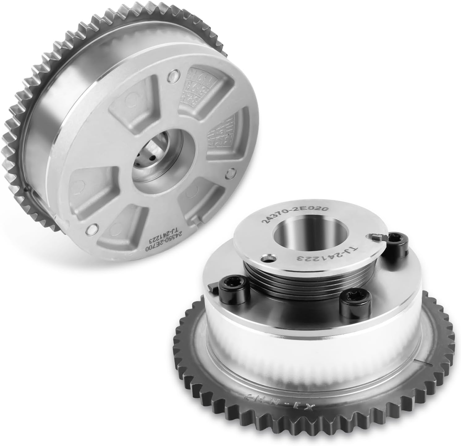 Amazon.com: NEXAGEBIUS 2Pcs Engine Exhaust & Intake CVVT Camshaft Gear ...