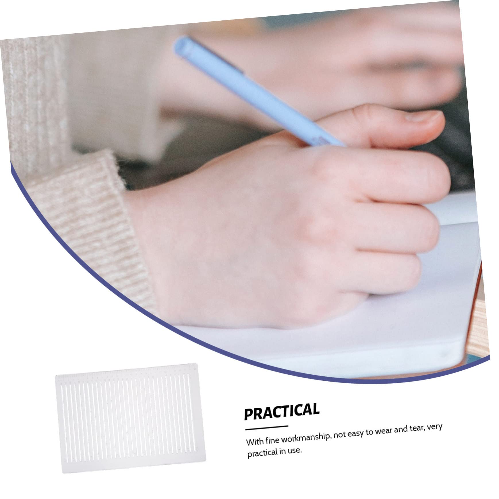 Snapklik.com : FUNOMOCYA Line Drawing Ruler For Students Measuring Rulers