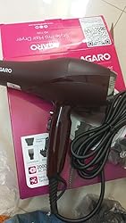 AGARO HD-1120 2000W AC Professional Hair Dryer with Comb, Concentrator ...