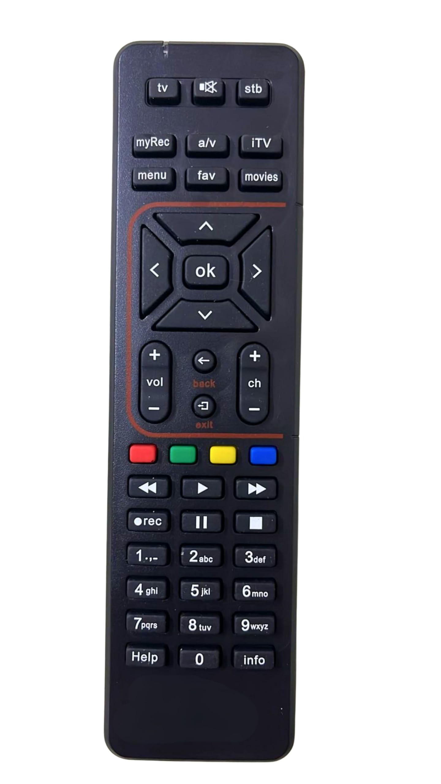 Buy Universal Remote Control Compatible for Airtel DigitalTV DTH TV ...