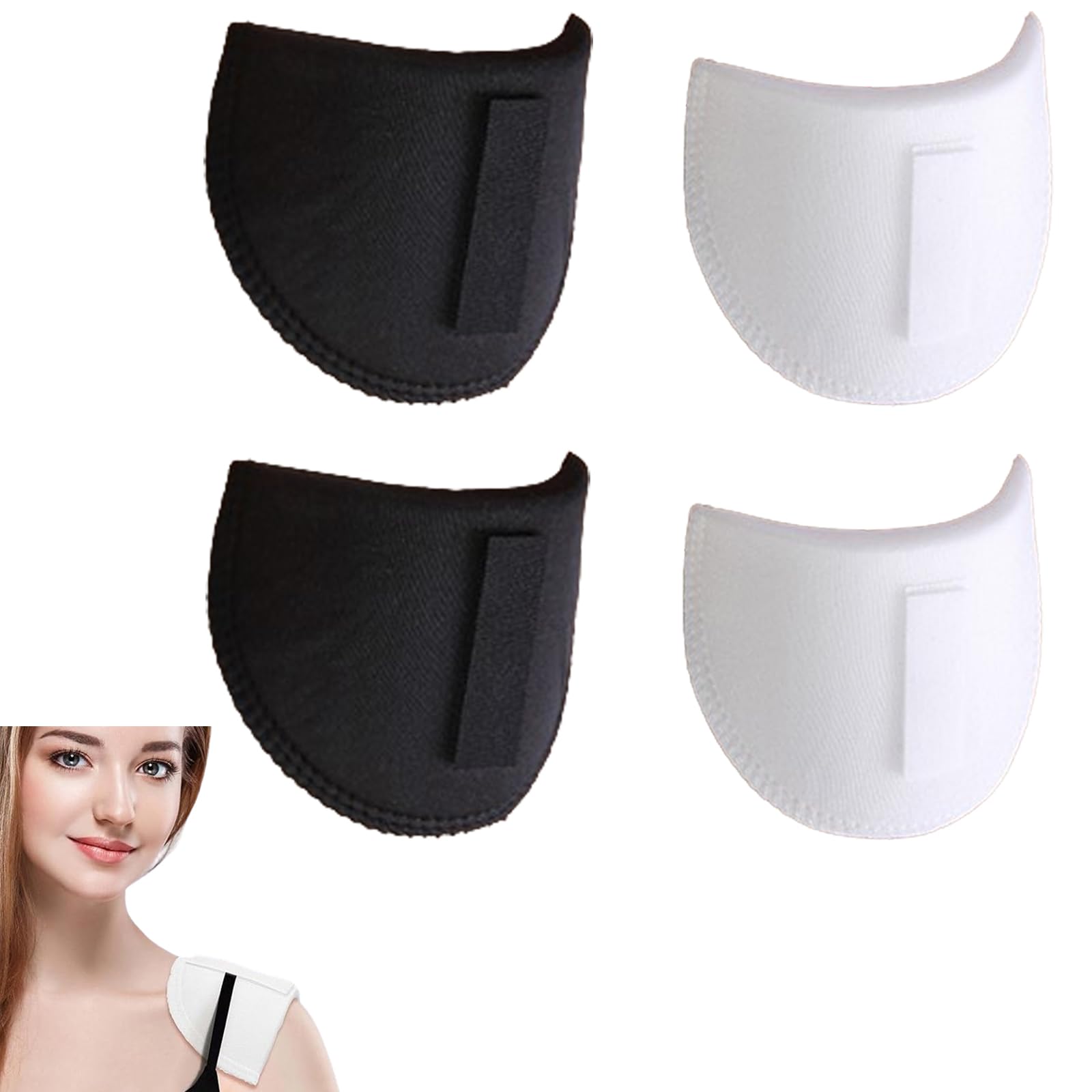 4 PCS Shoulder Pads Shoulder Pads for Women Clothes Shirts Knitwear ...