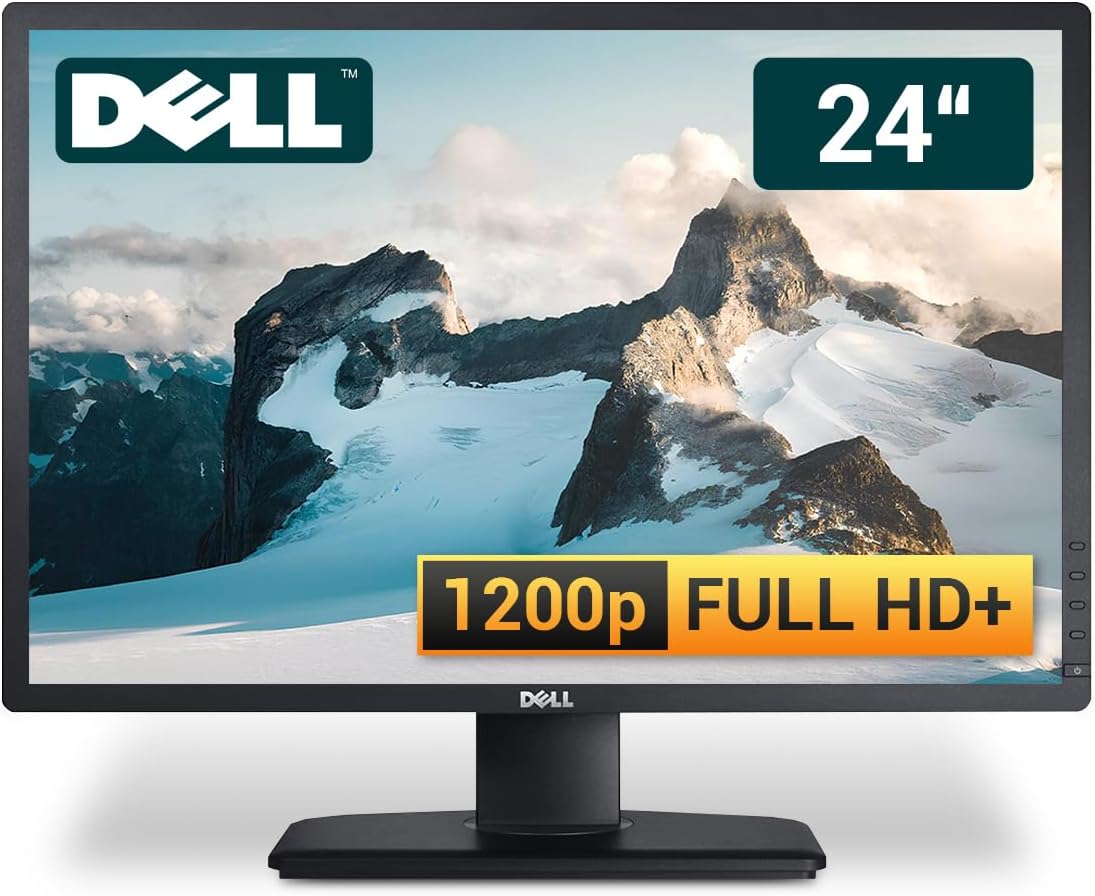 TuTu 24 Zoll Monitor Full HD VA Panel Randlos 75HZ Eye Care Flimmerfrei ...