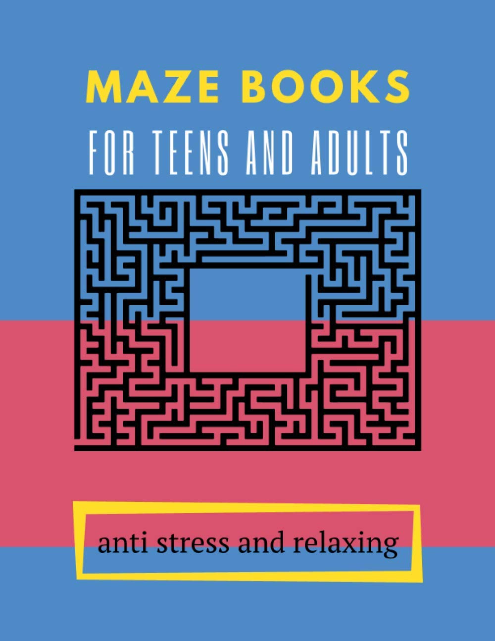Snapklik.com : Maze Books - Anti Stress And Relaxing: The Big Book Of ...