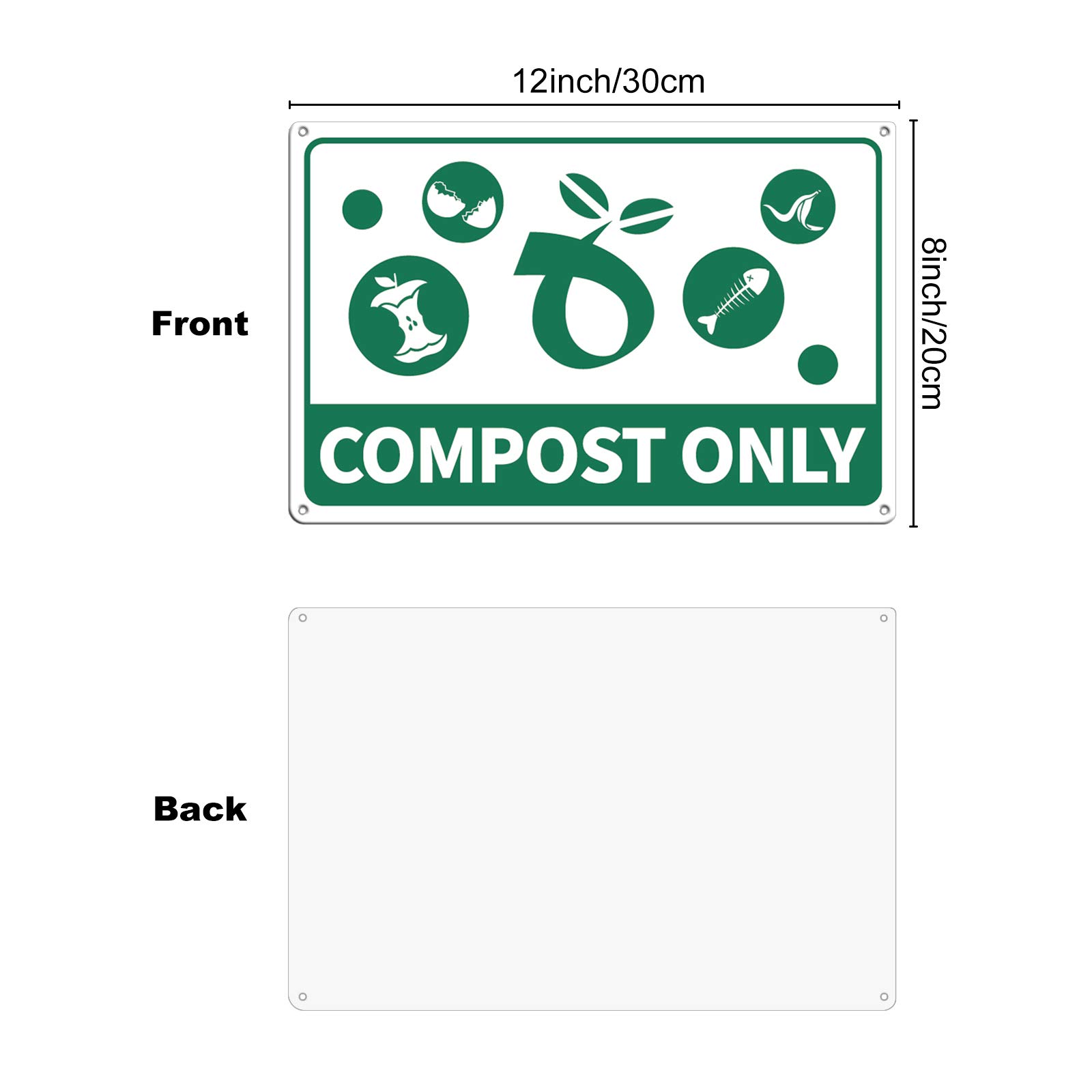 Compost Only Sign Compost Information | CERO Cooperative, Inc.