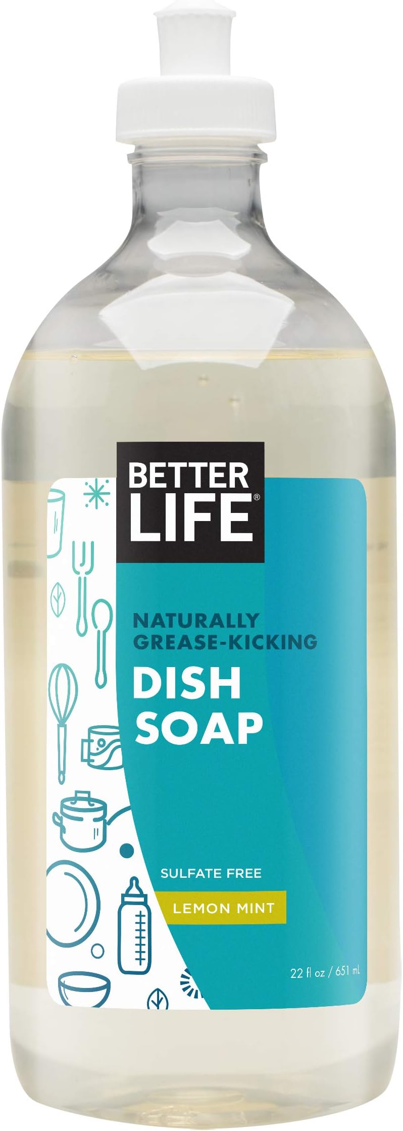 Amazon.com: Better Life Dish Soap - Liquid Dishwashing Soap with ...