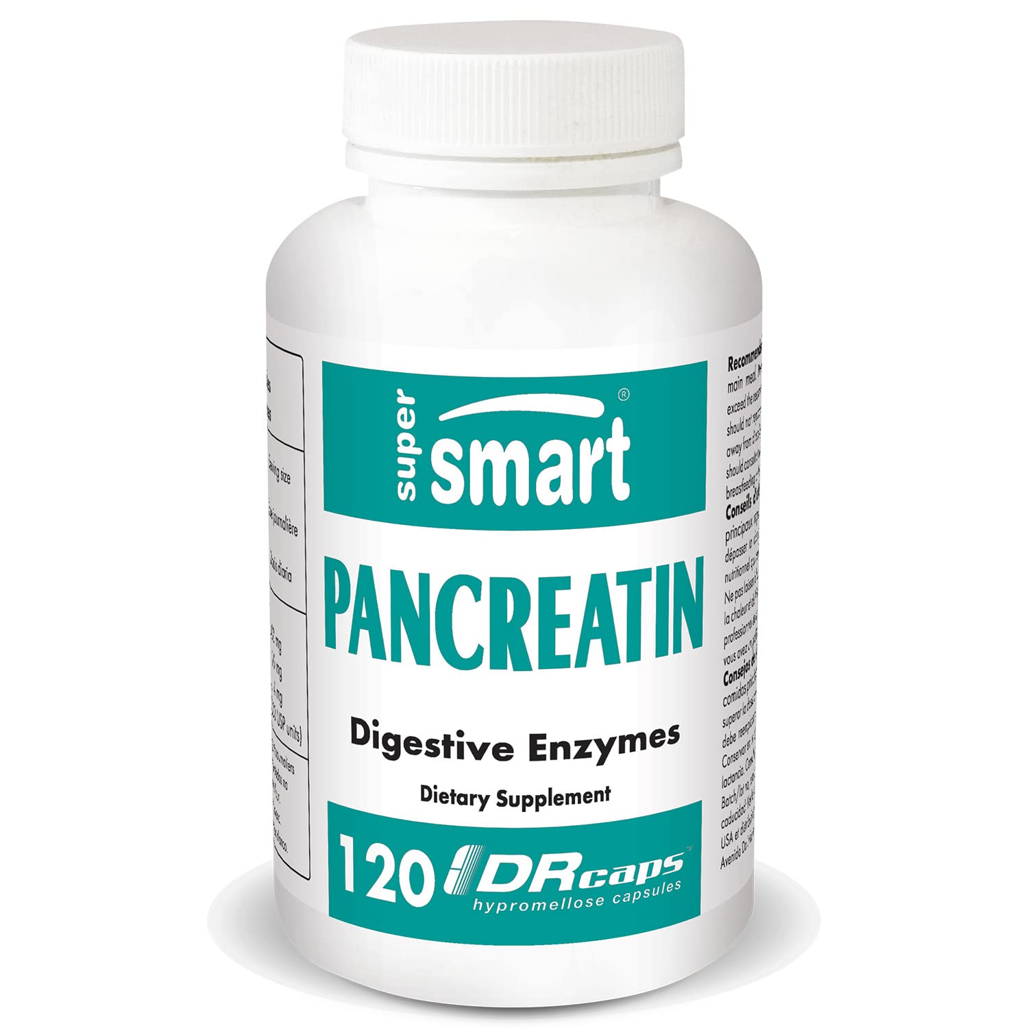 Buy Supersmart - Pancreatin Supplement - Contain Synergistic Digestive ...