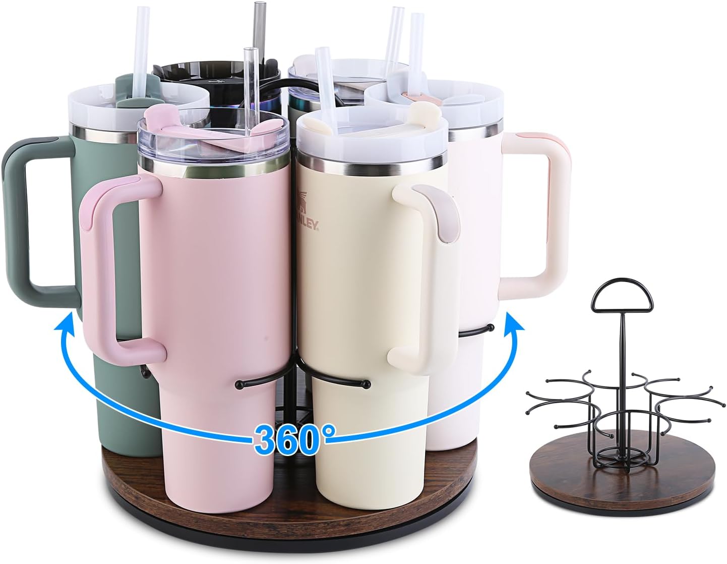 Amazon.com - SLLPL Water Bottle Organizer for Stanley, Rotatable ...