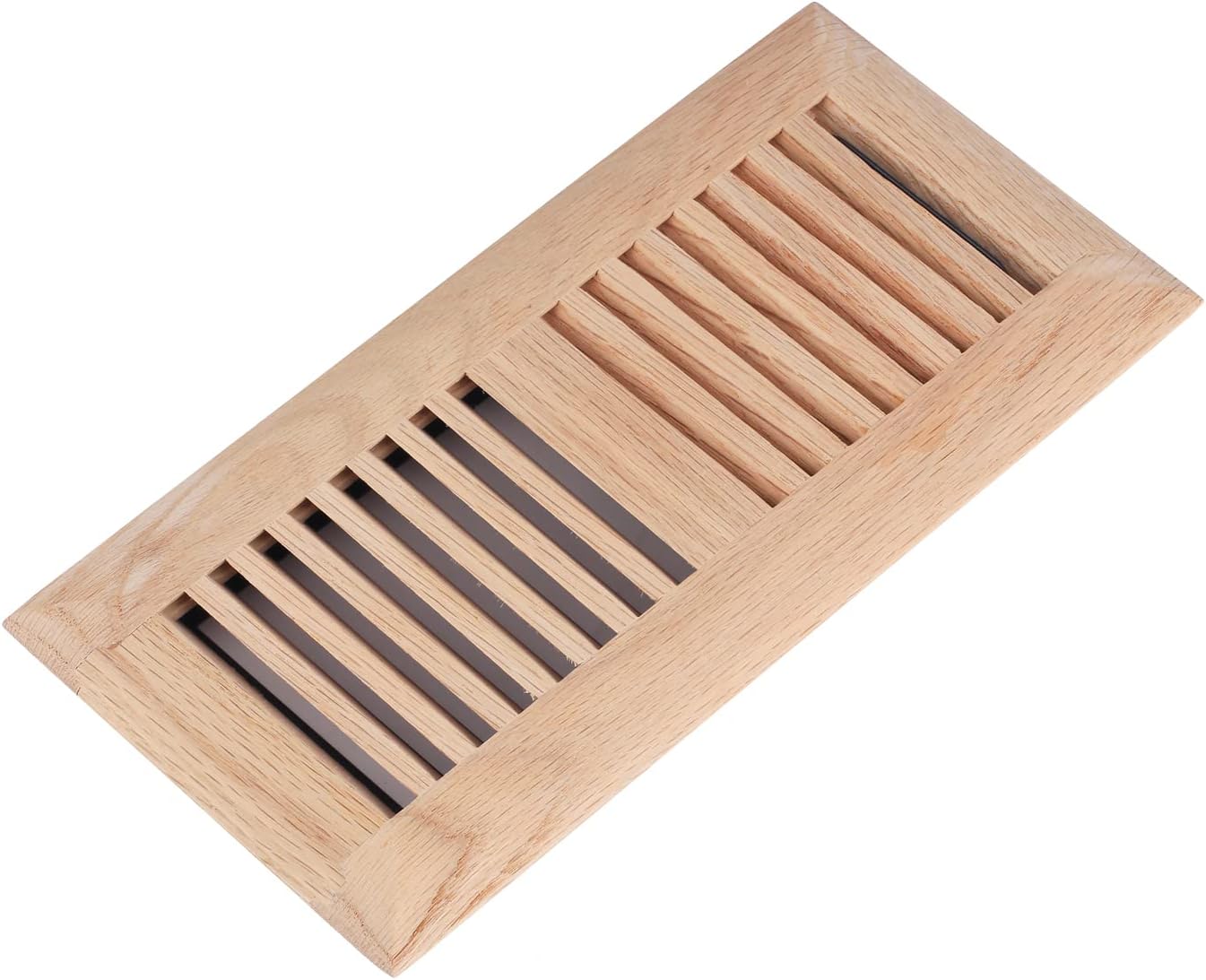Homewell White Oak Wood Floor Register Vent Cover, Drop in Vent with ...