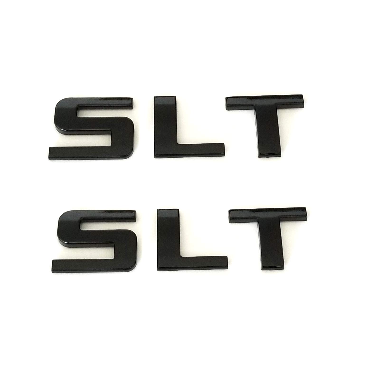 Amazon.com: Yoaoo 2Pack OEM Black SLT Emblem Both Sides Nameplate SLT ...