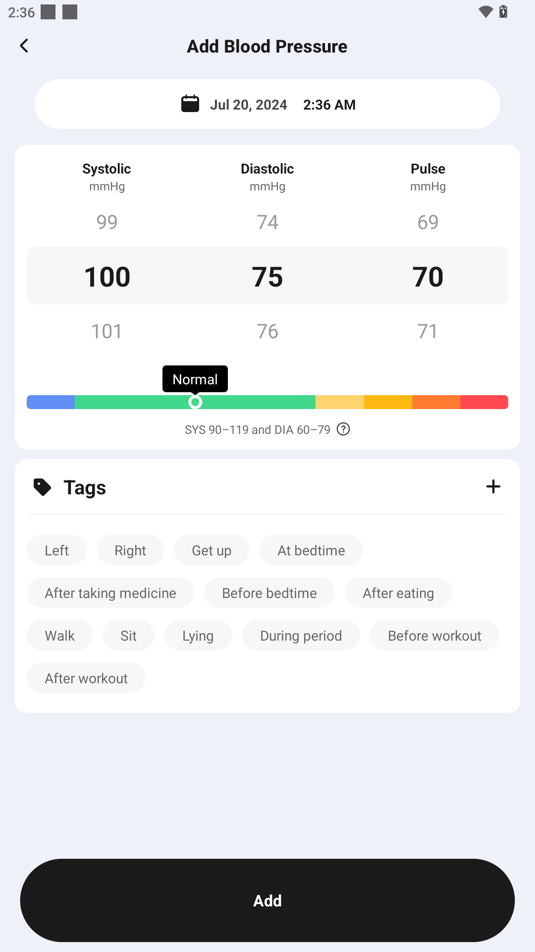 Heart Rate & Blood Pressure Health Monitor - Accurate Heartbeat Tracker ...
