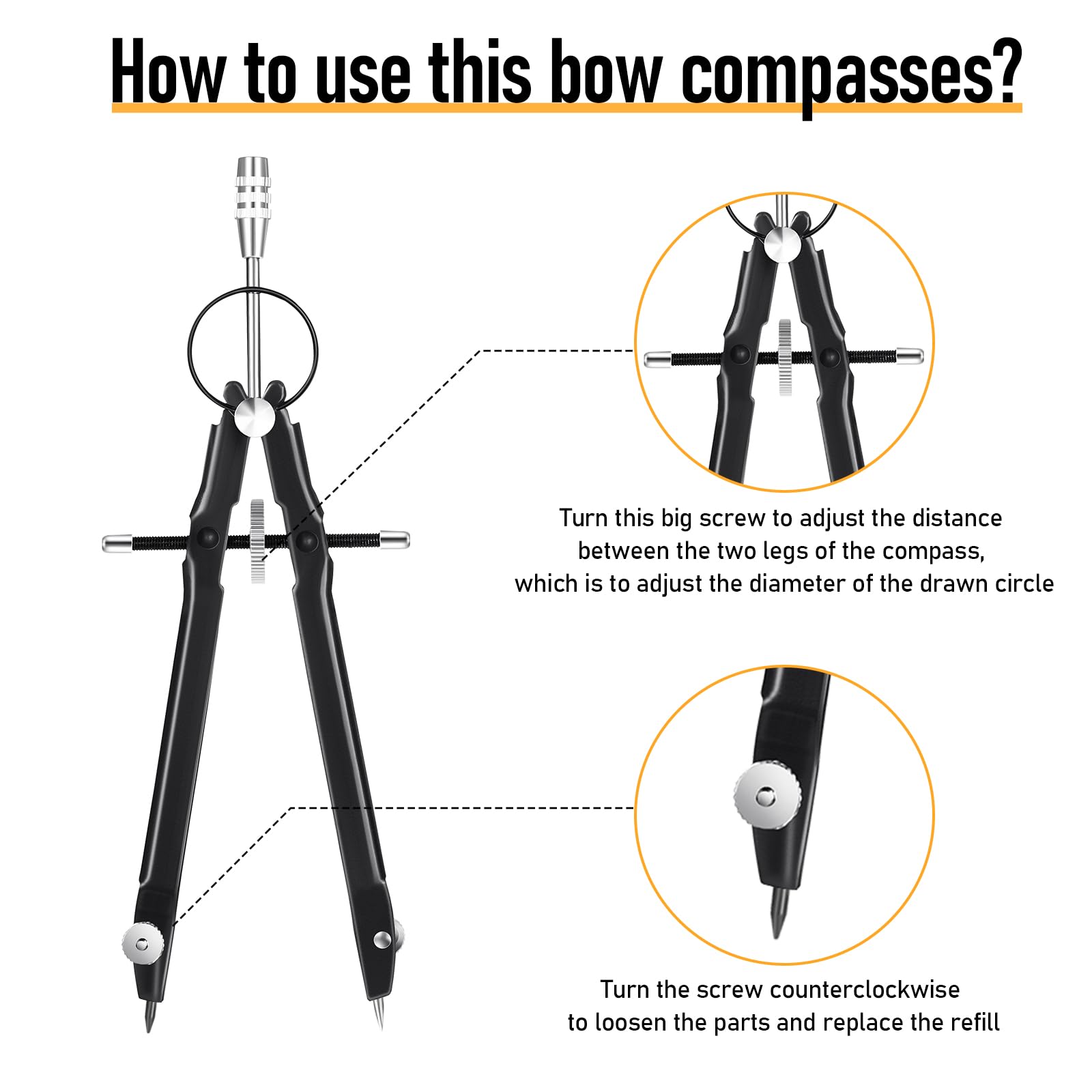 Snapklik.com : EBOOT Student Geometry Math Set, Drawing Compass And 6 ...