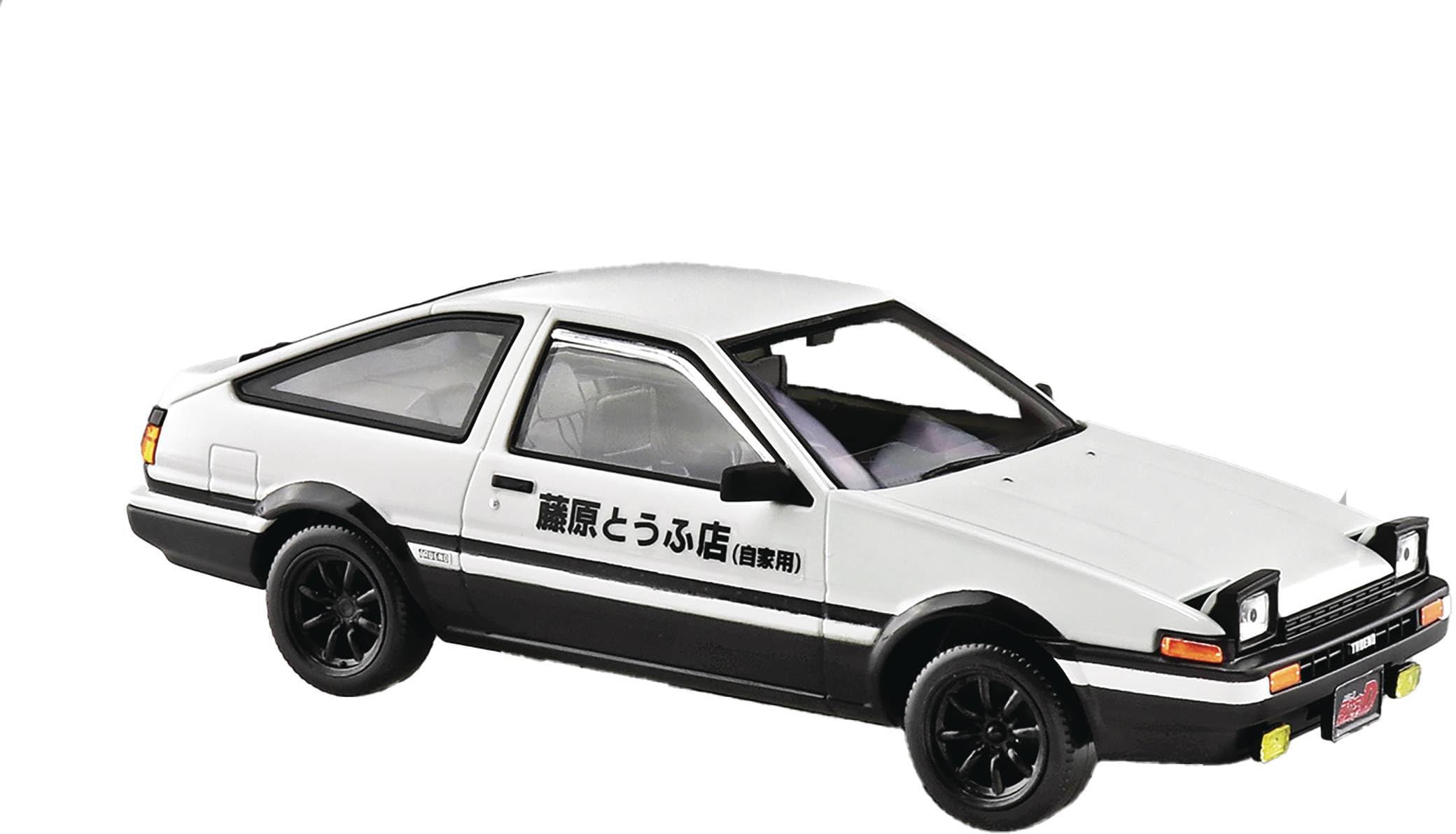 Amazon.com: Aoshima Initial D Takumi’s Hachiroku 1:32 Scale Model Kit ...